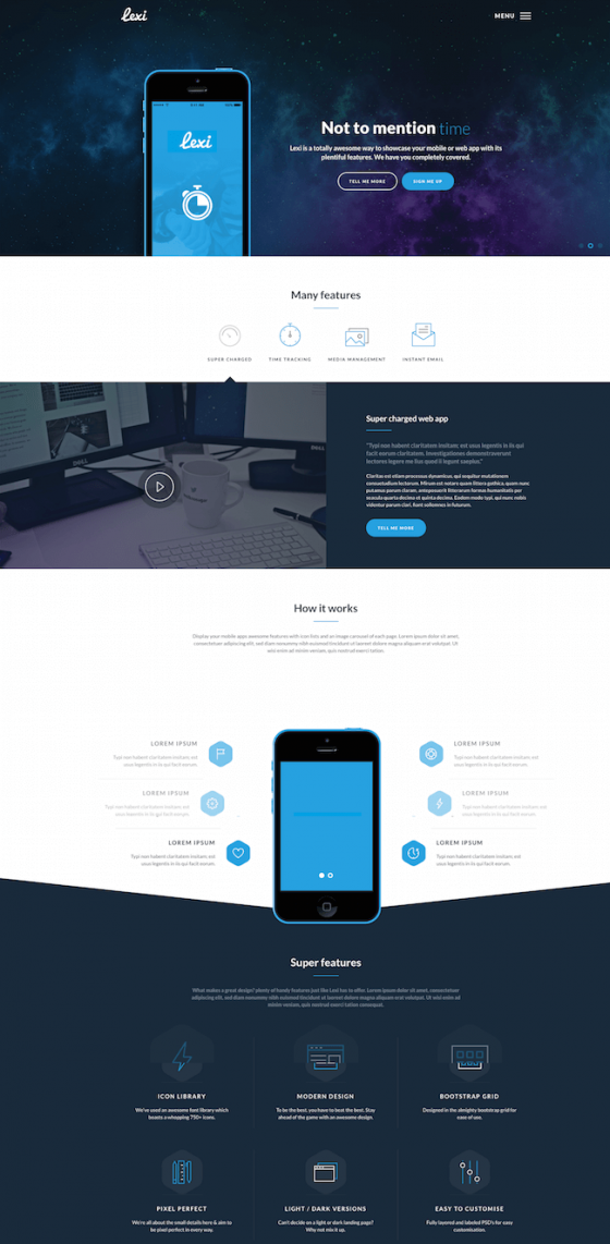 Best App Showcase WordPress Themes, Templates | BeginDot