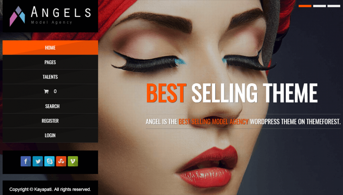 17 Best Model Agency WordPress Themes | BeginDot
